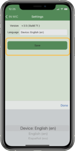 INWIC Mobile App Quick Reference Guide – Indiana Wic