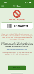 INWIC Mobile App Quick Reference Guide – Indiana Wic