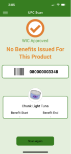 INWIC Mobile App Quick Reference Guide - Indiana Wic