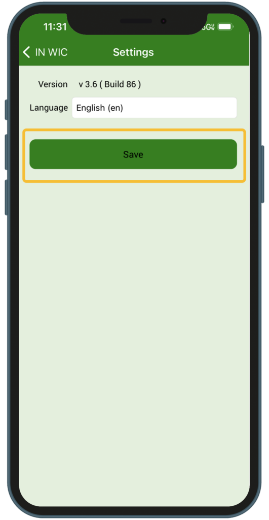 INWIC Mobile App Quick Reference Guide – Indiana Wic