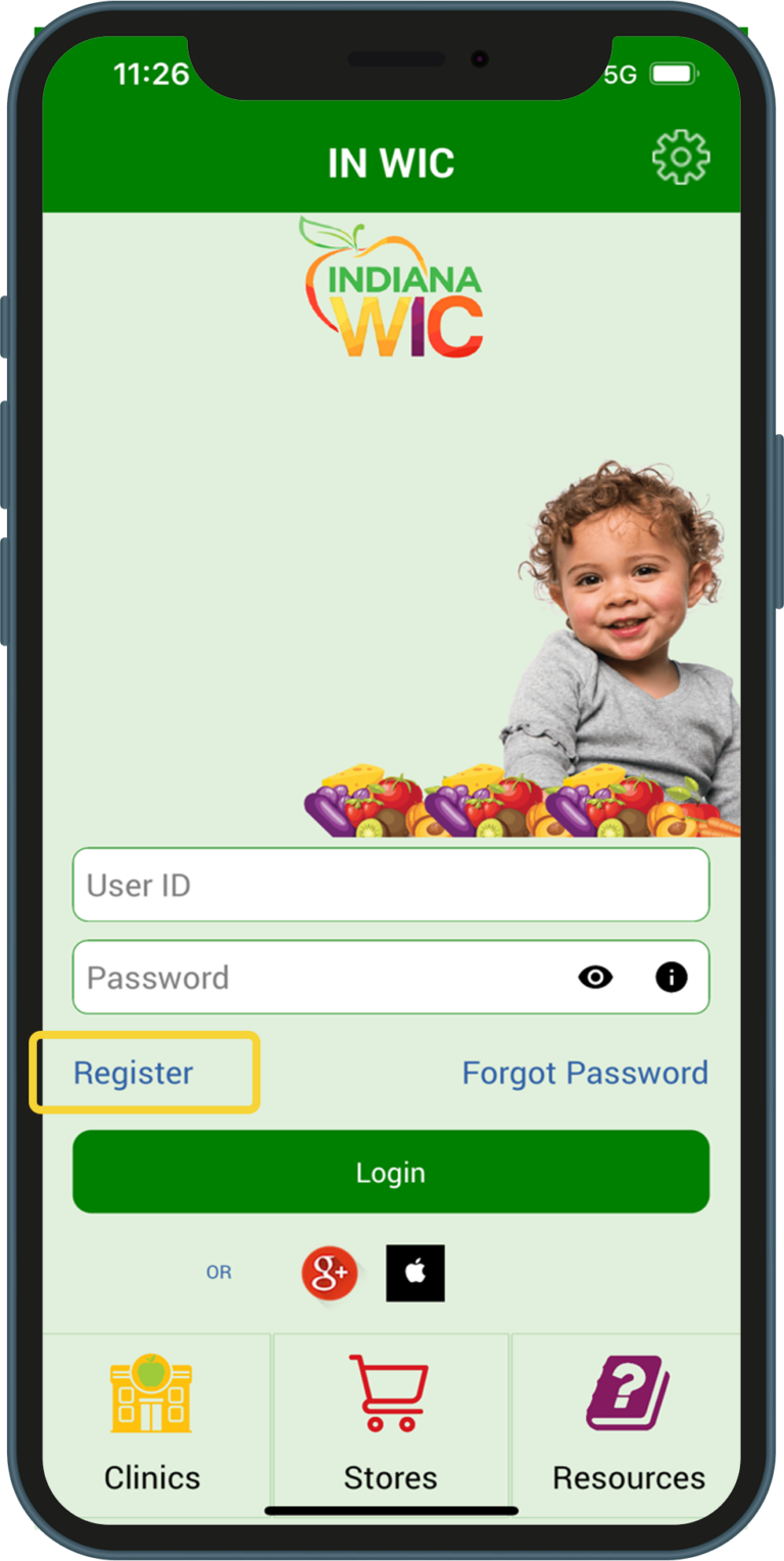 INWIC Mobile App Quick Reference Guide - Indiana Wic