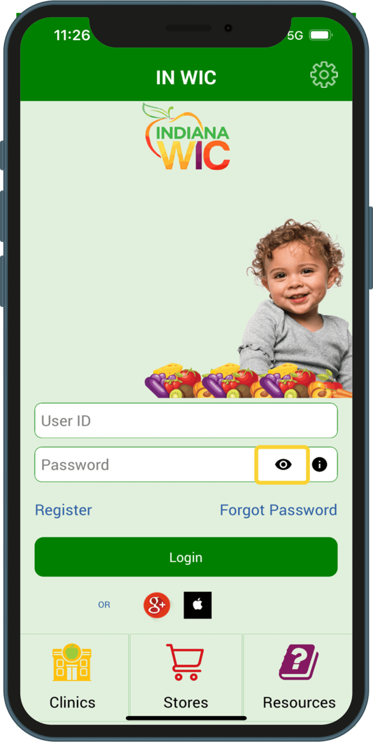INWIC Mobile App Quick Reference Guide - Indiana Wic